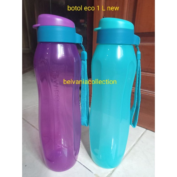 Jual botol minum / botol eco 1 liter Tupperware new 1pcs | Shopee Indonesia