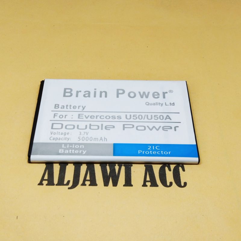 Jual Baterai batre Cross Evercoss A75 Max / U50 U50A Double Power Battery | Shopee Indonesia