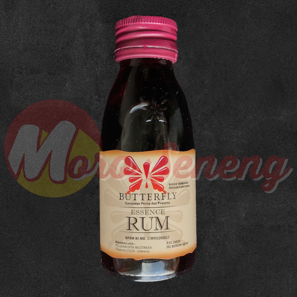 Jual Rum Butterfly / Koepoe Koepoe / Jamaican Rhum Essence 60 ml | Shopee Indonesia