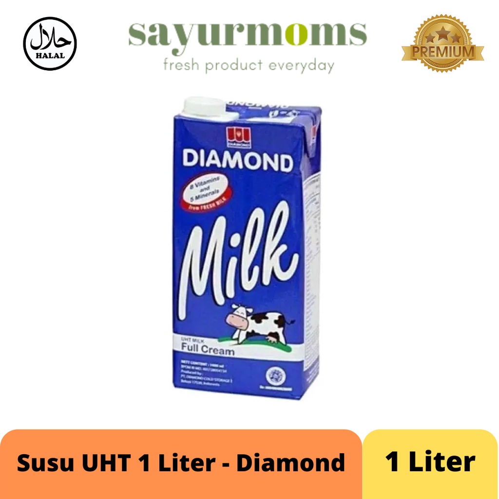Jual Susu UHT 1 Liter-Diamond | Shopee Indonesia