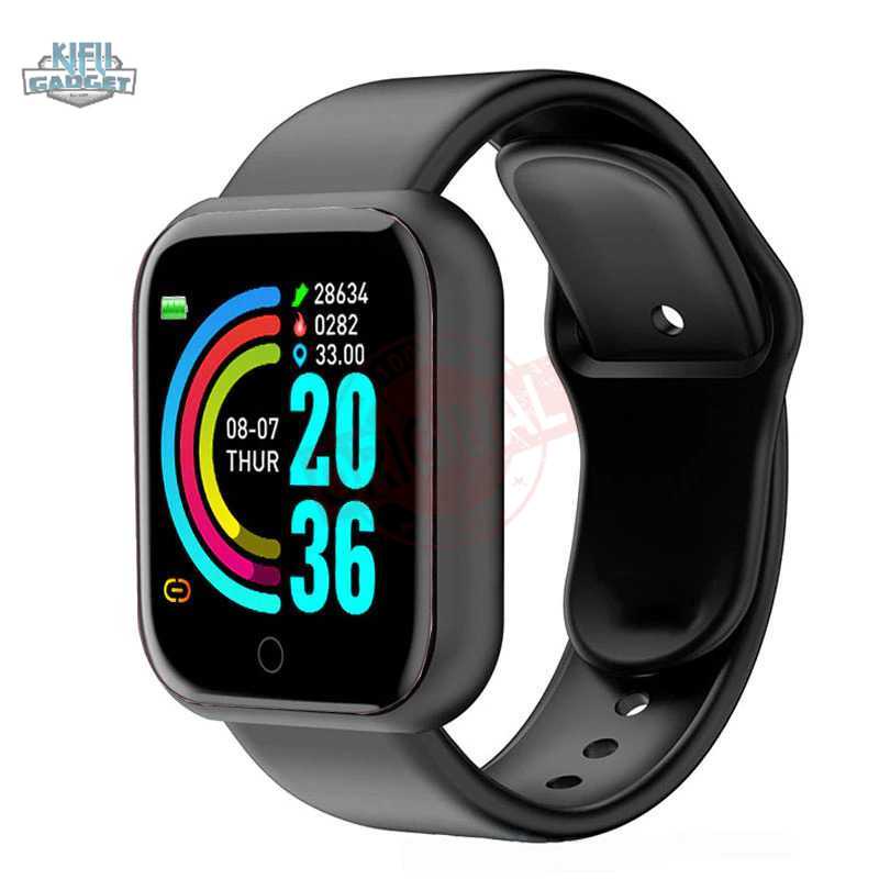 Jual YIKAZE Jam Tangan Sport Fitness Tracker Heart Rate - D20S | Shopee ...
