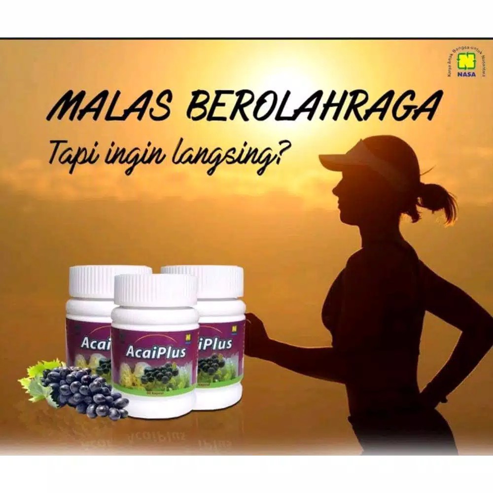 Jual OBAT PENURUT BERAT BADAN - ACAIPLUS NASA - OBAT DIET ALAMI - NASA ...