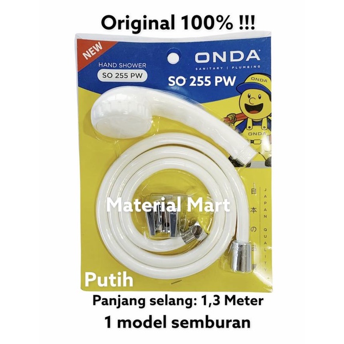 Jual Shower Kamar Mandi WC | Hand Shower Onda ASLI | Shower Mandi ...