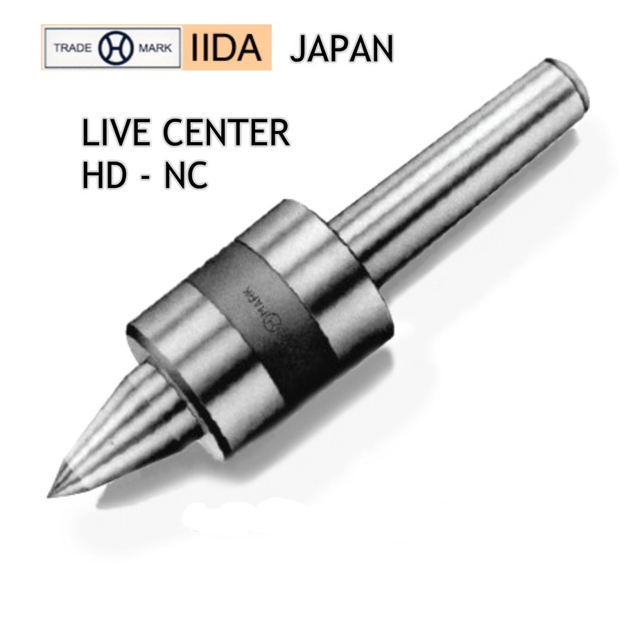 Jual LIVE CENTER MT-4 TYPE HD-NC | CENTER MESIN BUBUT CNC IIDA JAPAN ...
