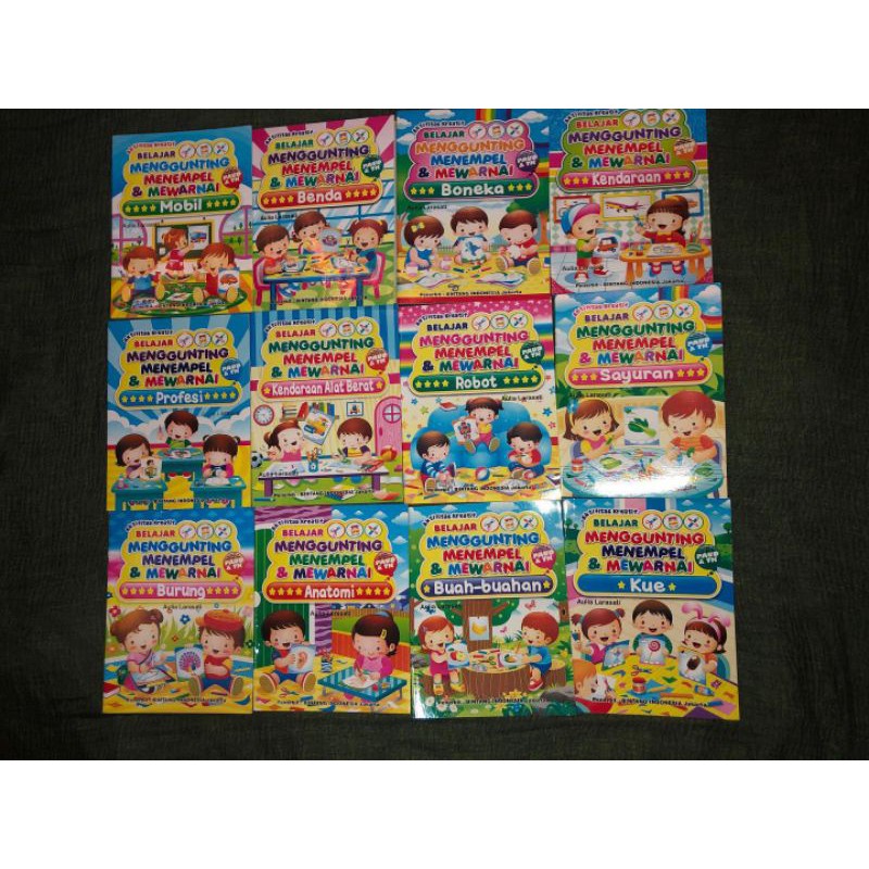 Jual Paket Menggunting 2 (Buku Medium) | Shopee Indonesia