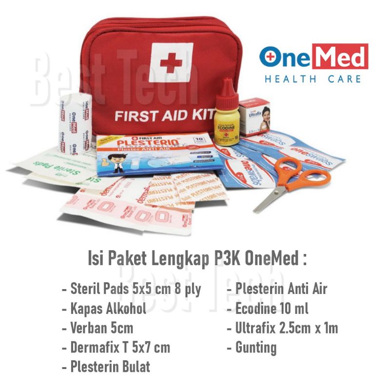 Jual P3K FIRST AID KIT ONEMED TAS P3K PERTOLONGAN PERTAMA BESERTA ISI LENGKAP FIRST AID KIT / 1 ...