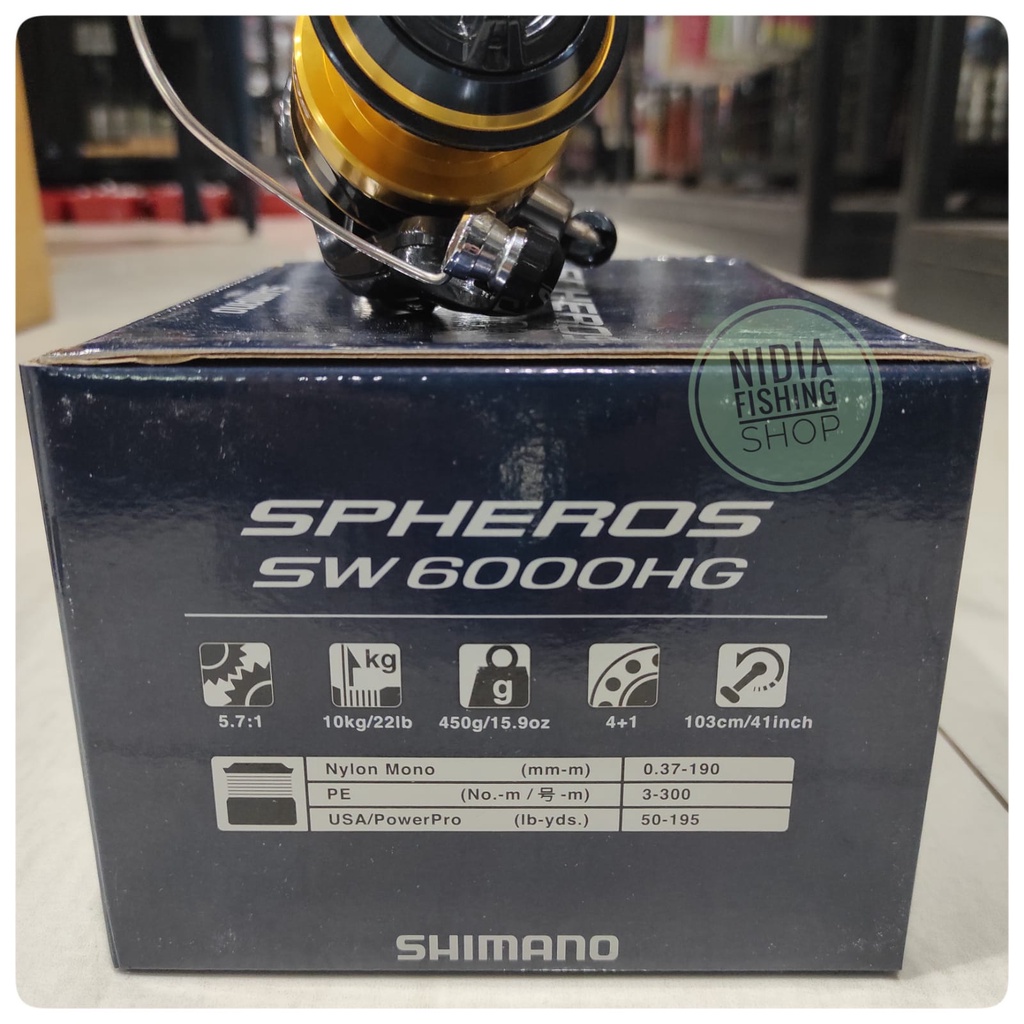 Jual Reel Shimano SPHEROS SW | Shopee Indonesia