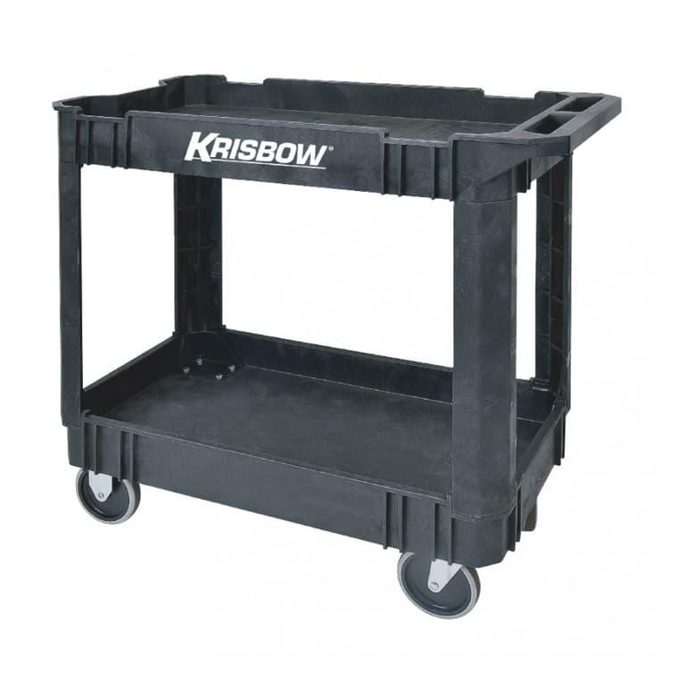 Jual Trolley Plastic Service Cart 86.6x44x82.5cm Krisbow 10052701 -Inc ...