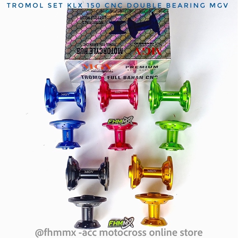 Jual Tromol set KLX 150 CNC 36H double bearing MGV | Shopee Indonesia