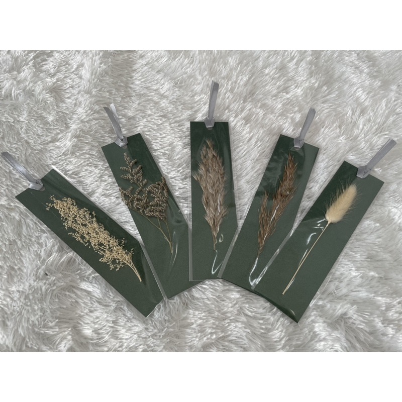Jual flower Bookmark - penanda buku - pembatas buku - souvenir - bunga ...