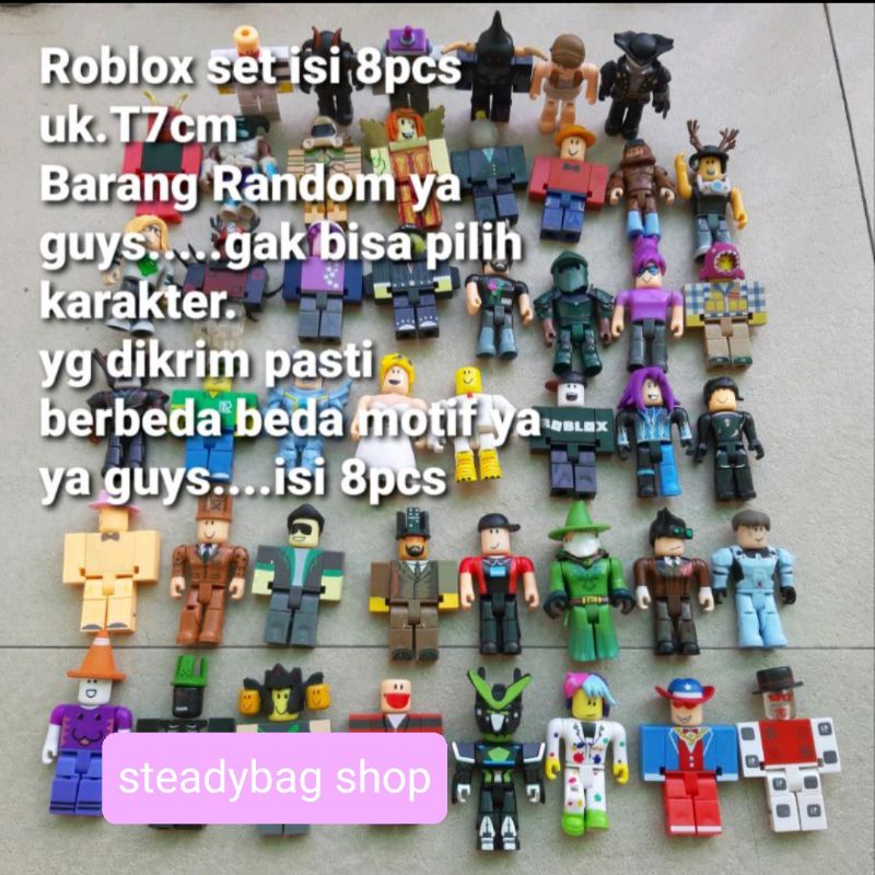 Jual Roblox figure set isi 8 mainan game Roblox | Shopee Indonesia