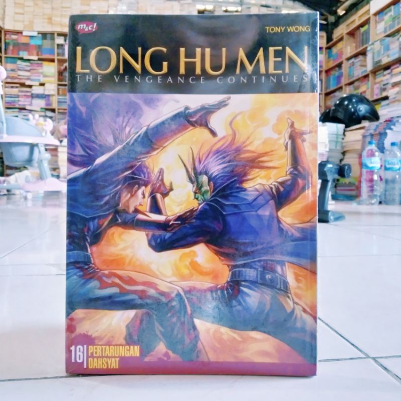 Jual Buku Komik Tony Wong Long Hu Men The Vengeance Continues // komik ...