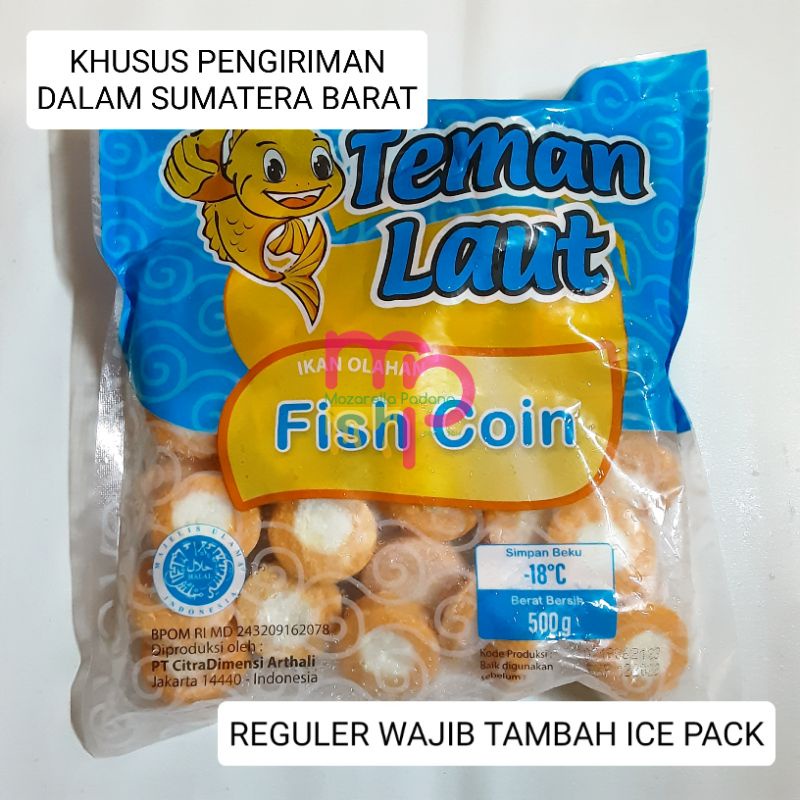 Jual Teman Laut Fish Coin (KHUSUS SUMBAR, REGULER WAJIB TAMBAH ICE PACK ...