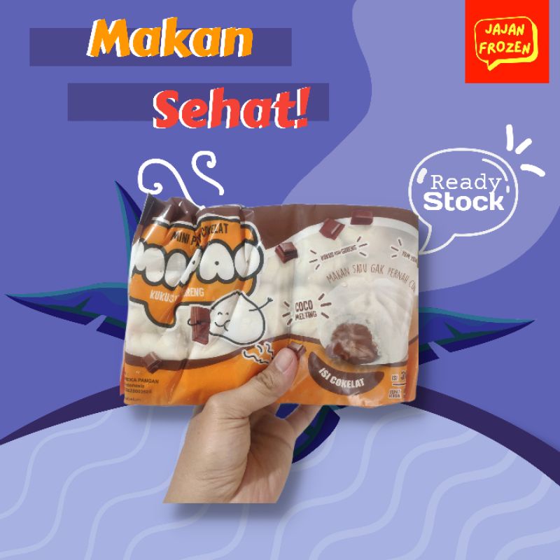 Jual Mipao coklat/Strawberry/Vanilla isi 30 bakpao mini | Shopee Indonesia