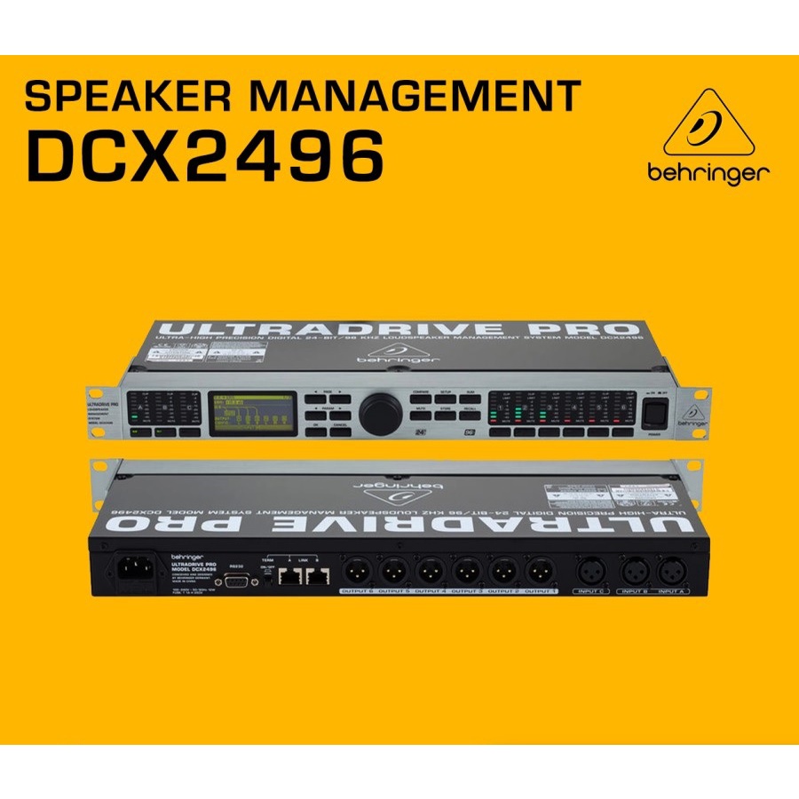 Jual Speaker Management Behringer DCX2496 DCX 2496 Original DLMS ...