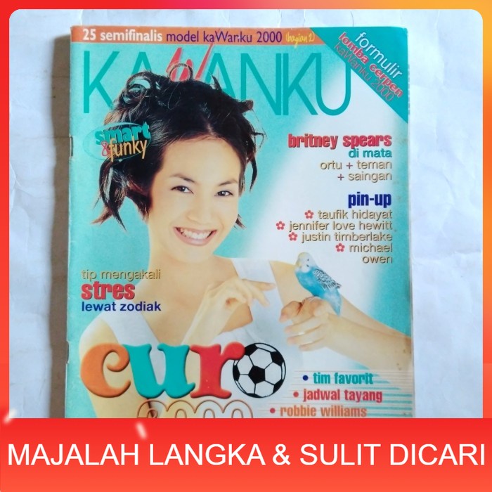 Jual Majalah KAWANKU No.50 Jun 2000 Cover LADYA CHERYL Langka | Shopee ...