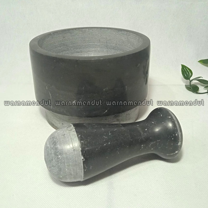 Jual WMO IK1620 ADEL Cobek ulekan mortar pretle marmer hitam bisa ...
