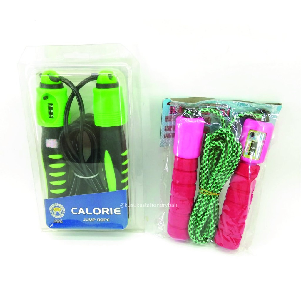 Jual TALI SKIPPING JUMP ROPE + COUNTER | Shopee Indonesia
