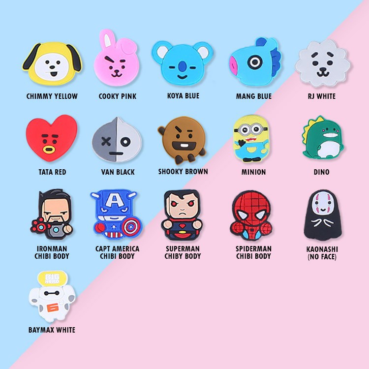 Jual POP SOCKET KARAKTER BTS KPOP HOLDER BT21 POPSOCKET HANDPHONE IMUT ...