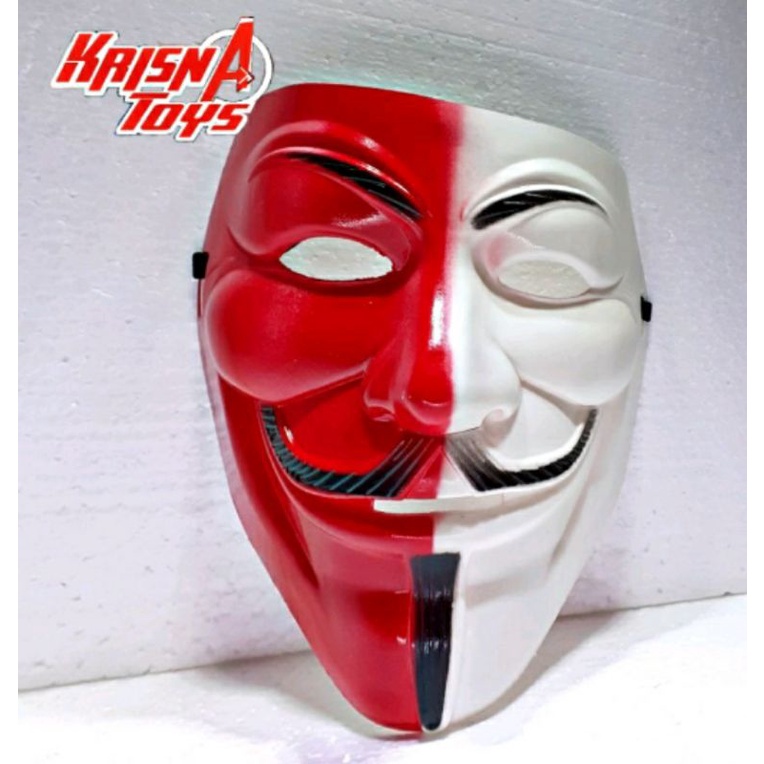 Jual Topeng Hacker/Topeng Anonymous/Vendetta/Mainan Anak Topeng Heker ...