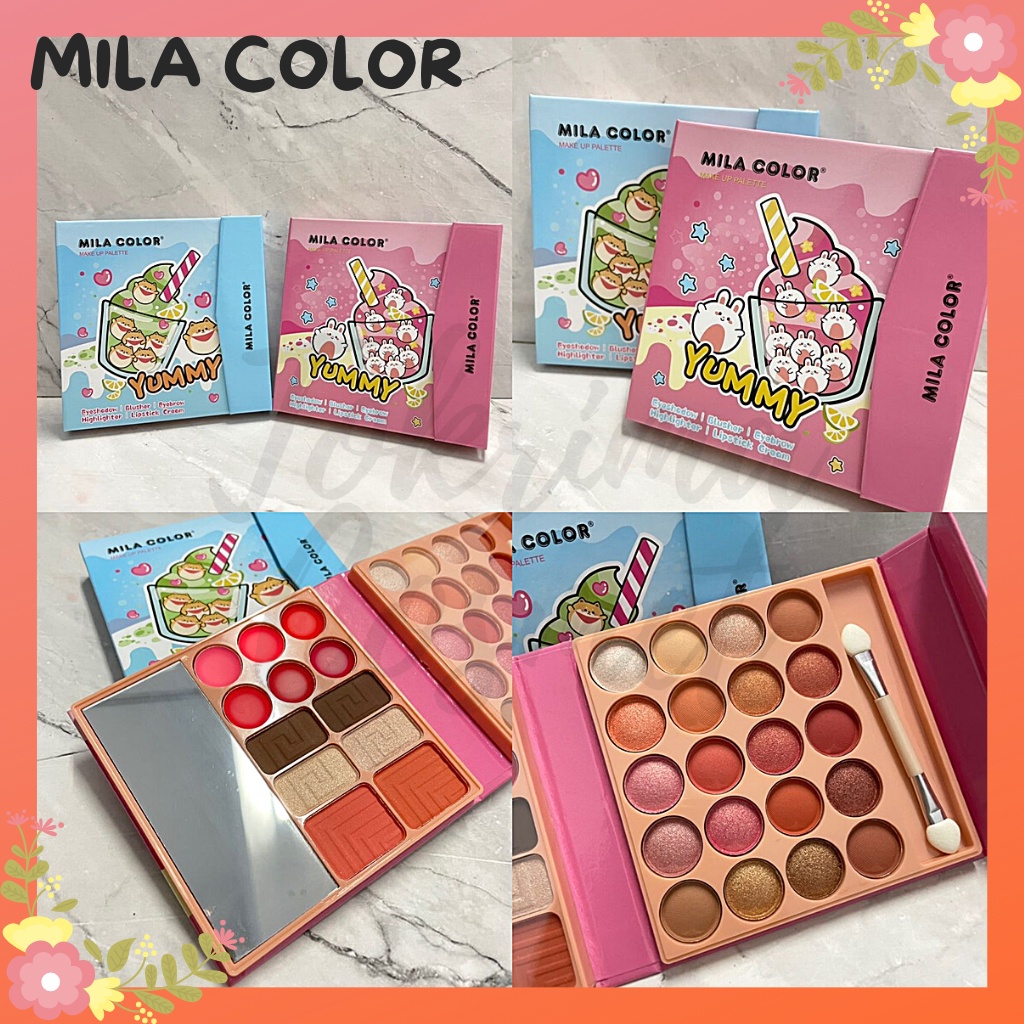 Jual MILA COLOR EYESHADOW PALETTE | Shopee Indonesia