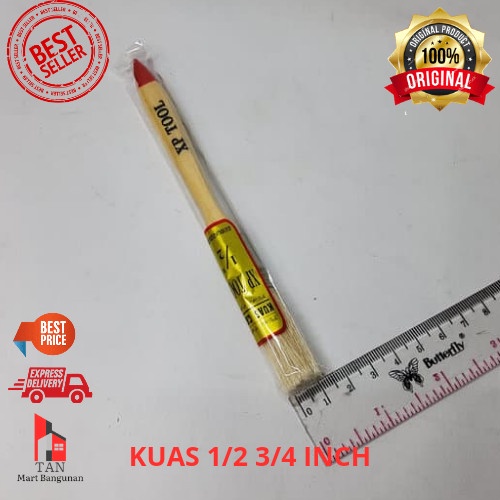 Jual Kuas Cat 633 SATUAN Ukuran 1/2 1 11/2 2 Inch Murah Tembok Besi RRT ...