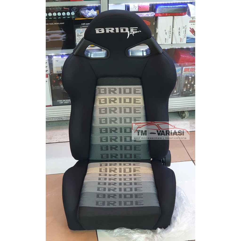Jual Jok Mobil Jok Racing Bride Japan Hitam Import Model Cuga | Shopee ...