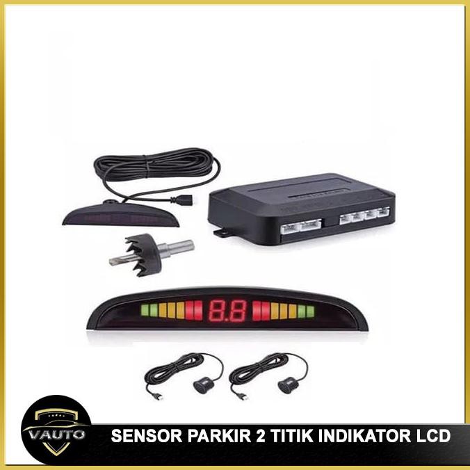 Jual Sensor Parkir Mobil 2 Titik Universal Indikator LCD Radar Display ...