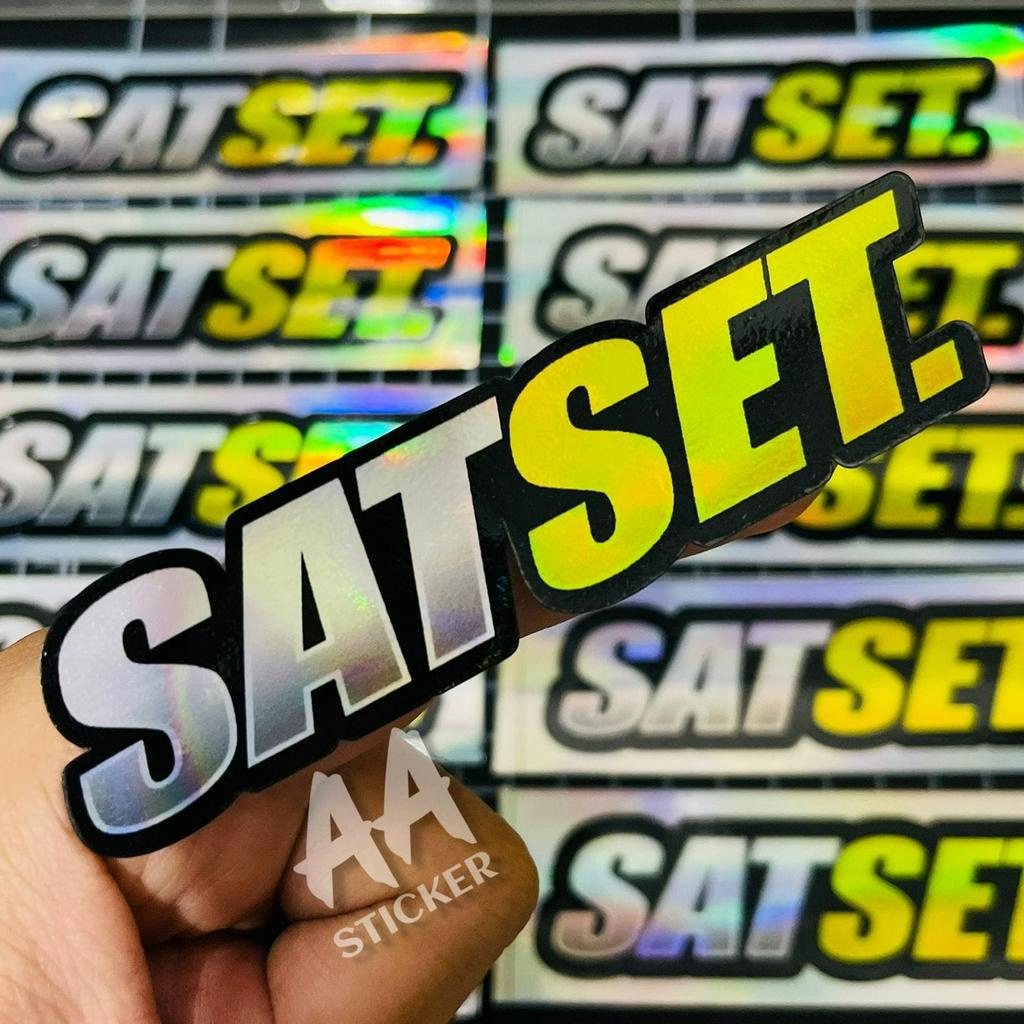 Jual Stiker Racing Print Cut Hologram Satuan Sticker Motor | Shopee ...