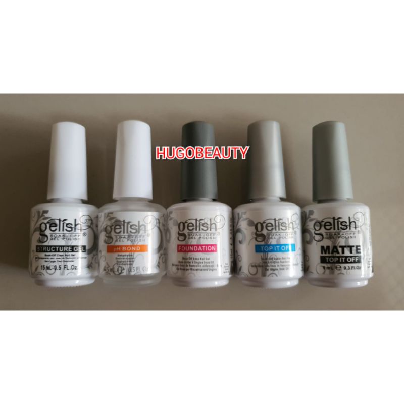 Jual GELISH PH BOND / BASE / FOUNDATION / TOP GLOSSY / TOP MATTE ...