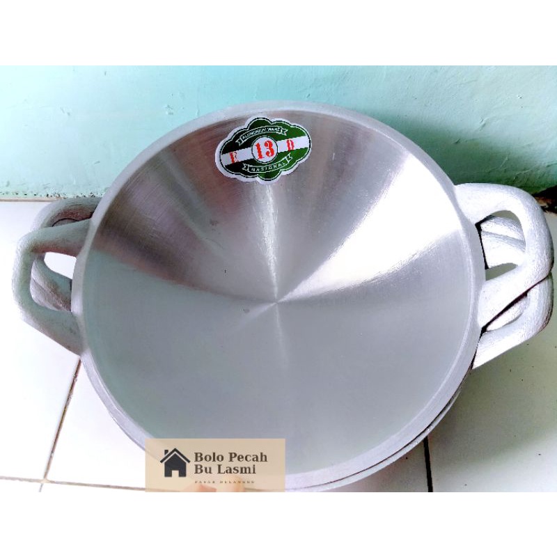 Jual Wajan Penggorengan Merk ED / Wajan Alumunium Cor / Wajan Kuali ...
