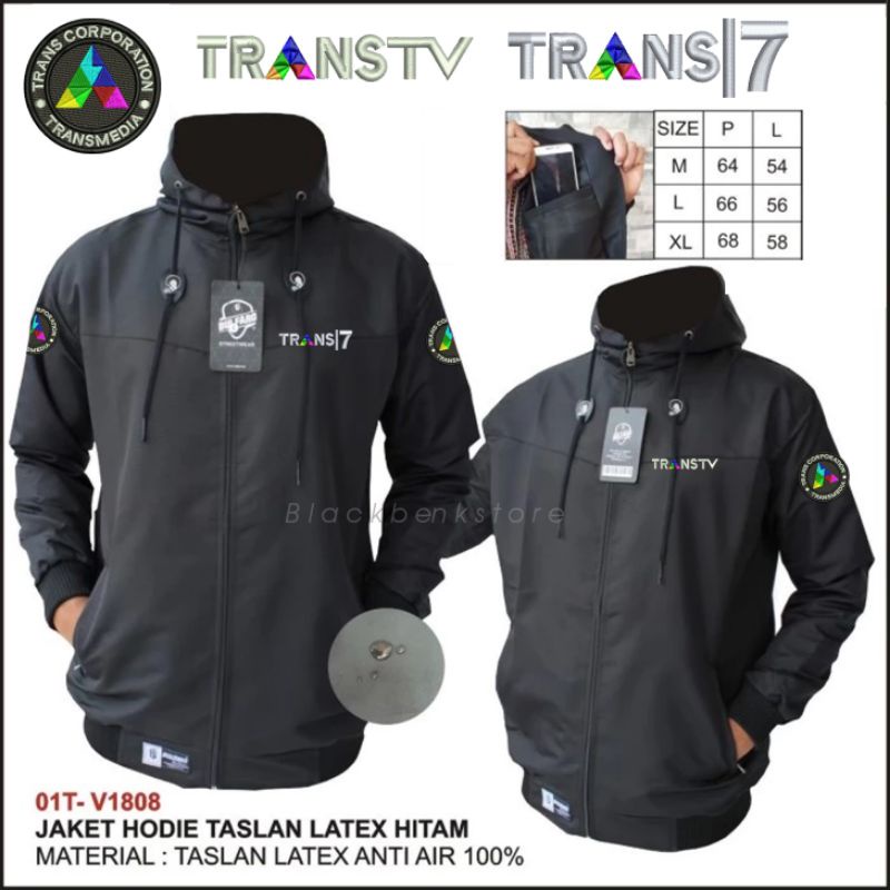 Jual Jaket Transtv Parasut jaket trans 7 parasut premium | Shopee Indonesia