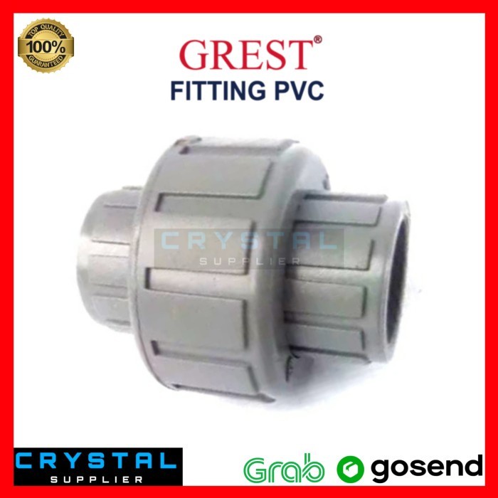 Jual Water Mur GREST 3/4" inch PVC Sok Polos / Watermoor Moor Union ...