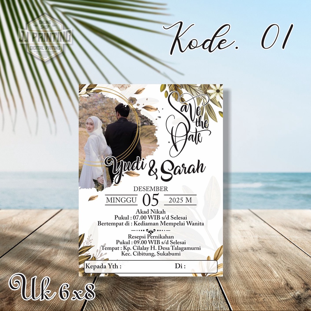 Jual UNDANGAN MINI KOPI Tasyakuran pernikahan UNDANGAN UNTUK NASI BOK ...