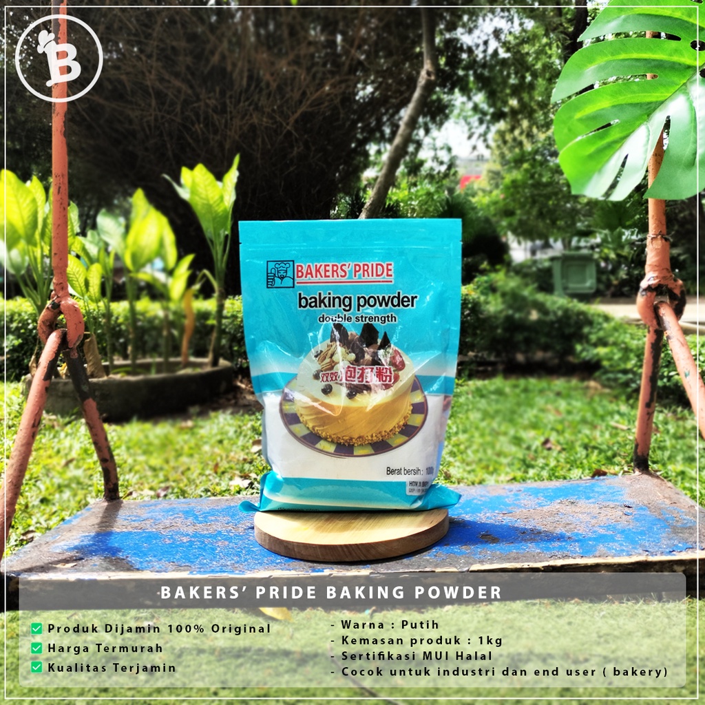 Jual Baking Powder Bakers Pride Kemasan 1 Kg | Shopee Indonesia
