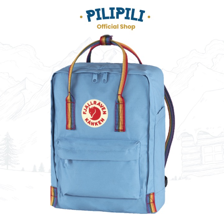 Jual Fjallraven Kanken Air Blue - Rainbow Pattern | Shopee Indonesia