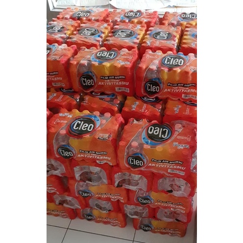 Jual Cleo water GALON / gelas / 220ml / 330ml / 550ml | Shopee Indonesia