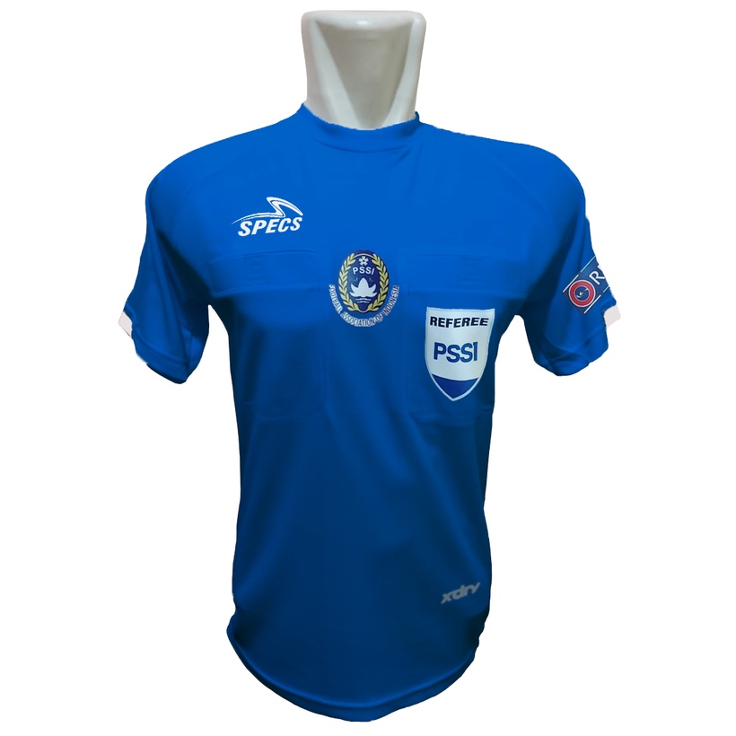 Jual BAJU WASIT/REFEREE SPECS MODEL 2022 (3 LOGO/ PATCH PSSI - REFEREE ...