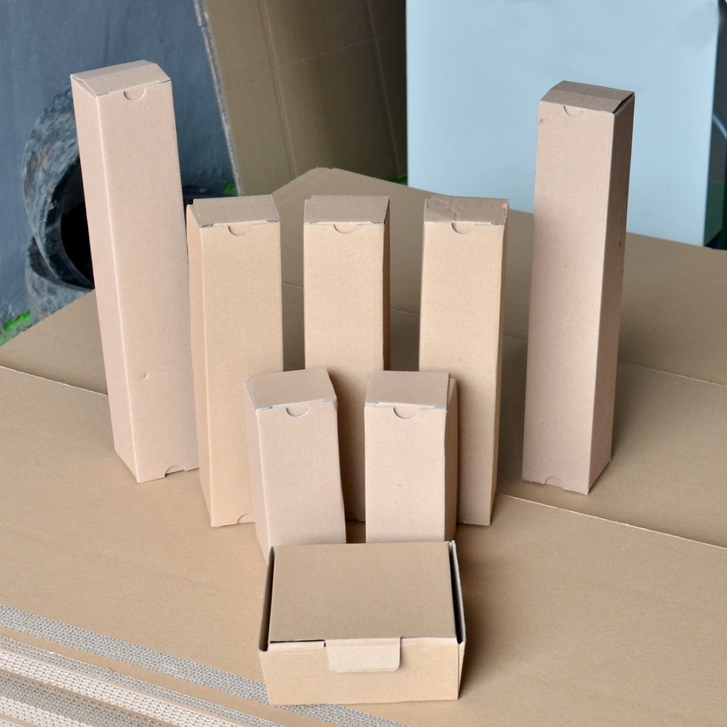 Jual Box Carton Kardus ukuran 7x7x30 cm best quality | Shopee Indonesia