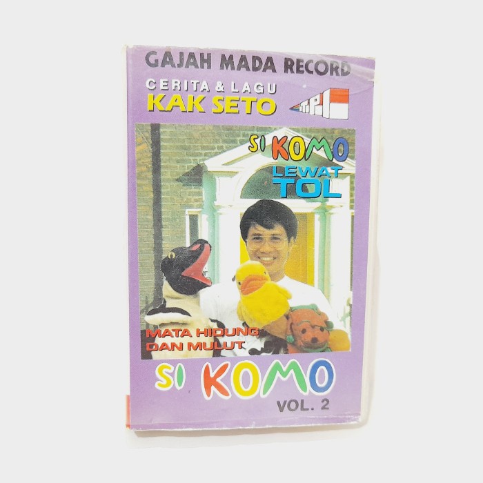 Jual Kaset Pita Cerita & Lagu Kak Seto Si Komo Lewat Tol Si Komo Vol. 2 ...