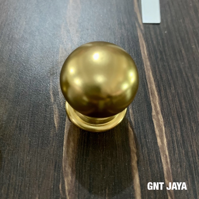 Jual HANDLE / TARIKAN GOLD BULAT dino gepeng pintu lemari laci ...