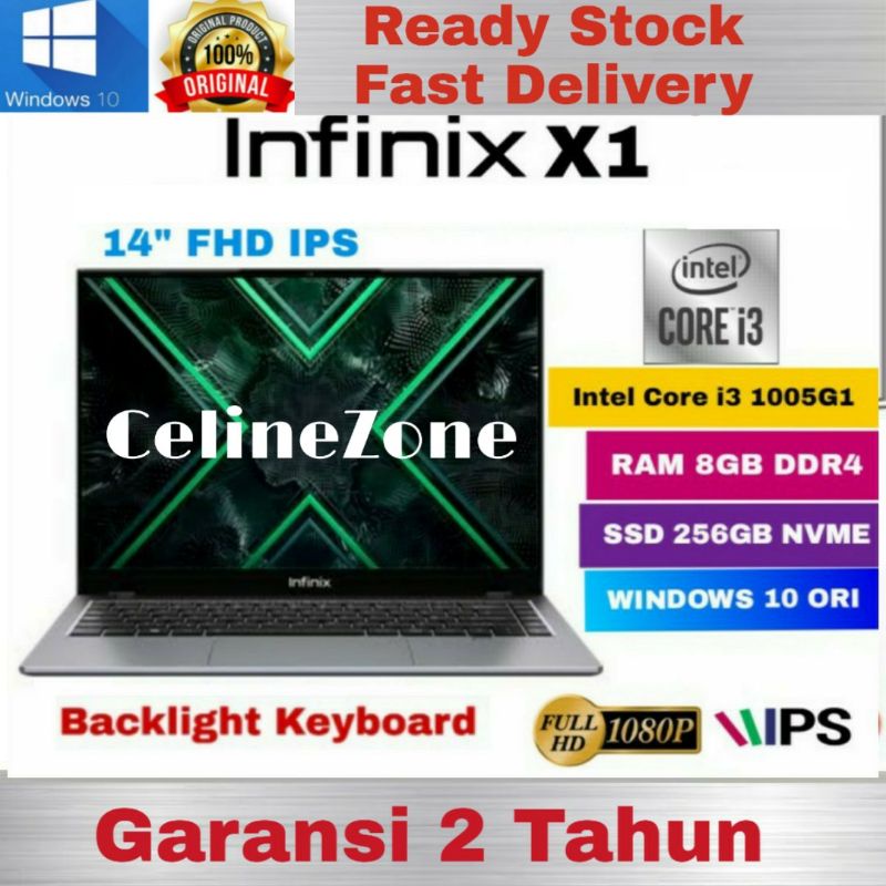 Jual Infinix Laptop X1 Core i3 8/256 8GB 256GB Garansi Resmi 8GB 256GB ...