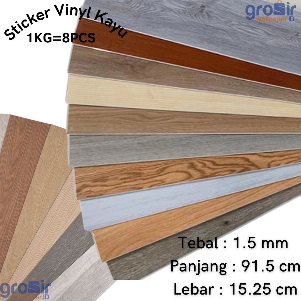 Jual TERMURAH !! COD STIKER MURAH VINYL SUDAH ADA LEM WALLPAPER LANTAI ...