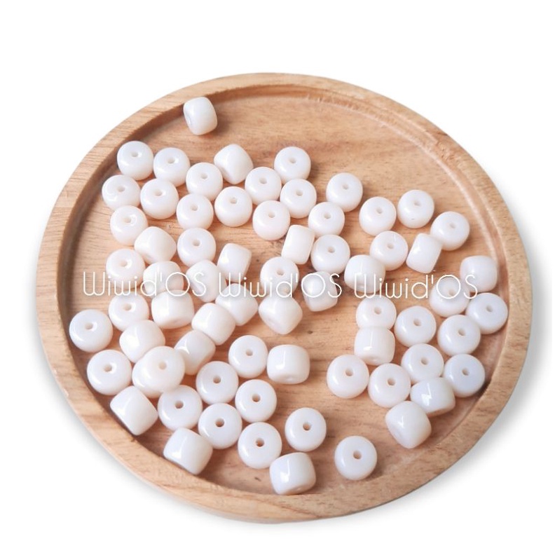 Jual (10 biji) MANIK KACA TABUNG 8 mm | Shopee Indonesia