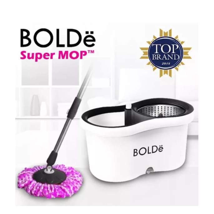 Jual BOLDE SUPER MOP Basic Model - 169x Warna Putih Hitam | Shopee ...
