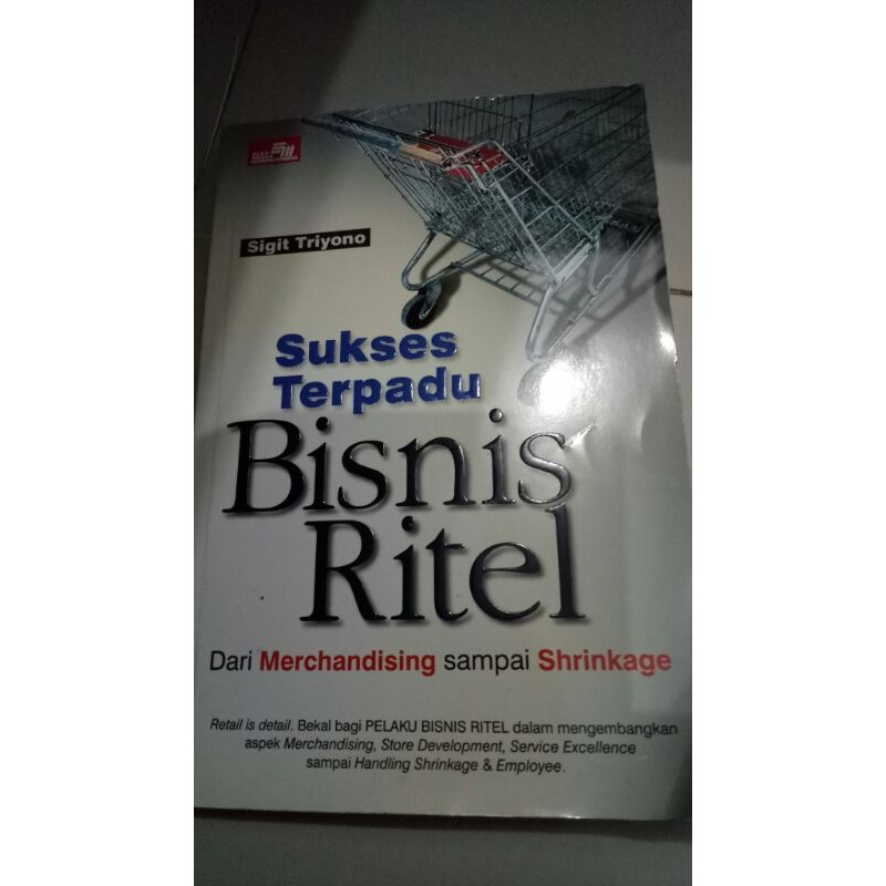 Jual Buku Sukses Terpadu Bisnis Ritel Shopee Indonesia