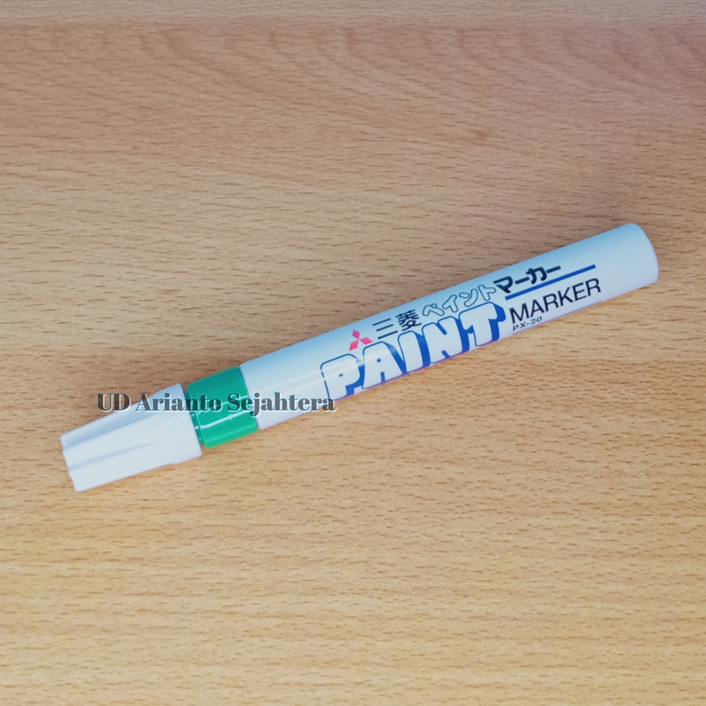 Jual Paint Marker UNI PX-20 Mitsubishi, Japan ( PINK,KUNING,PUTIH,HIJAU ...
