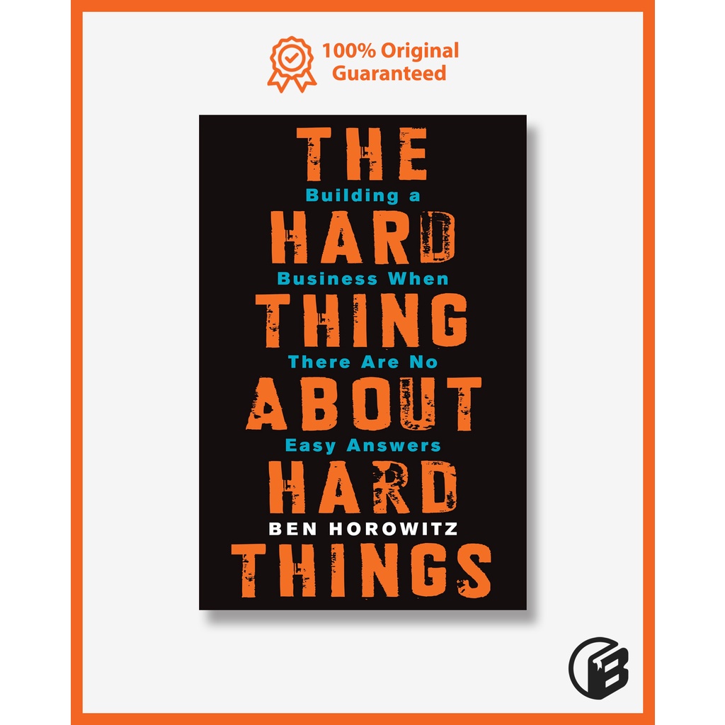 Jual Buku Import The Hard Thing About Hard Things by Ben Horowitz ...