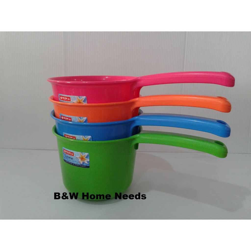Jual Gayung Mandi Air Mini Tipo Water Scooper Lion Star HW-3 | Shopee ...