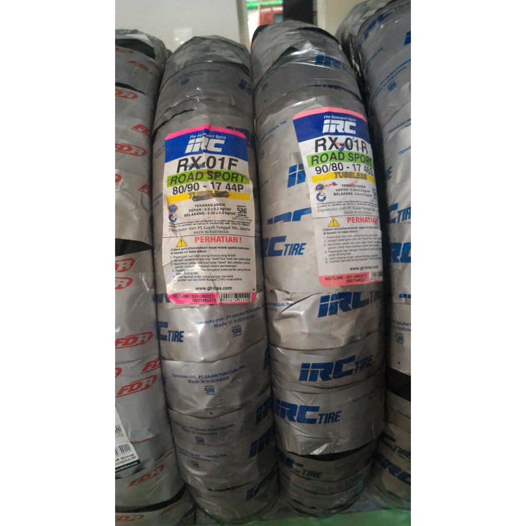 Jual Sr- Ban IRC RX-01 F Road Winner ukuran 100/80 - 17 (Ban depan standar pabrikan) | Shopee ...